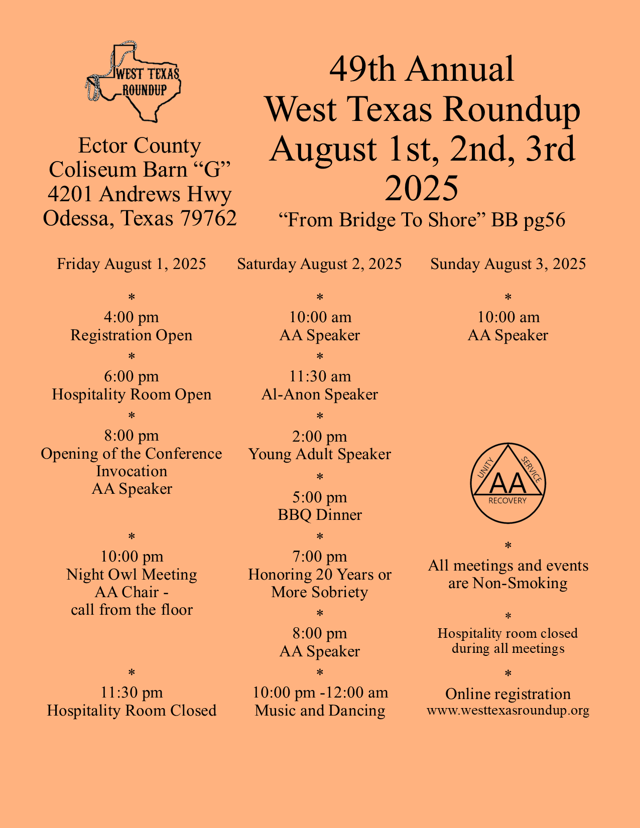 Flyer - West Texas Roundup
